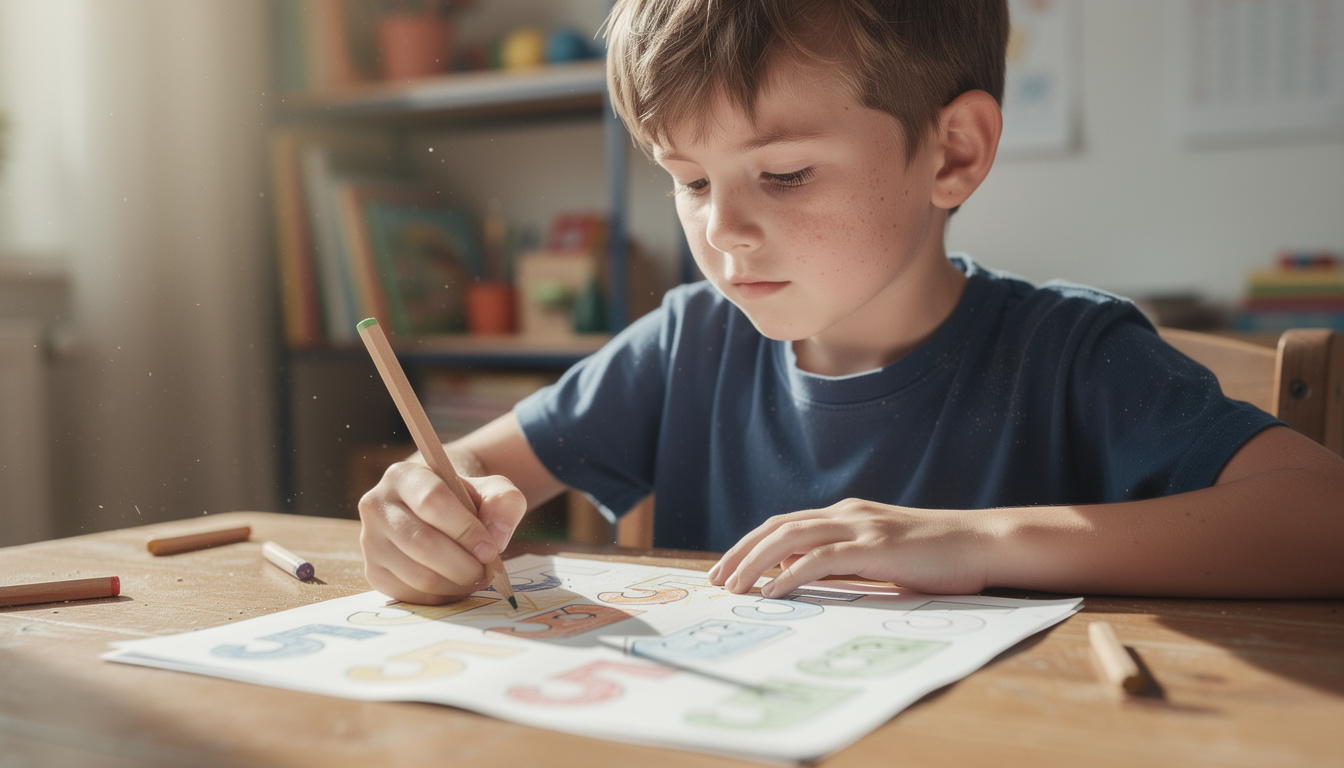 Coloriage magique : table de 5, une activité éducative à ne pas manquer